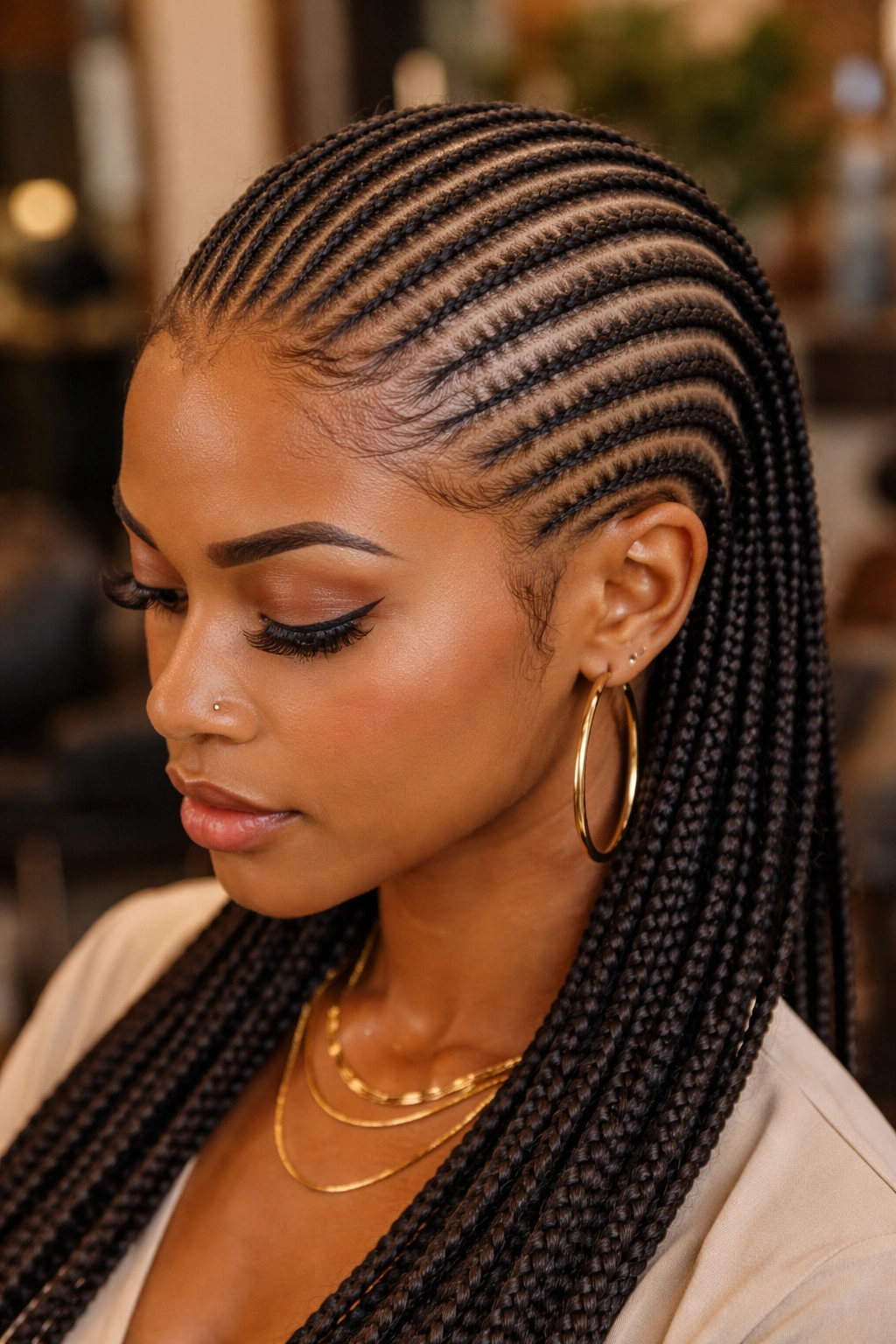 25 Stitch Cornrow Styles - Bold Hairstyles